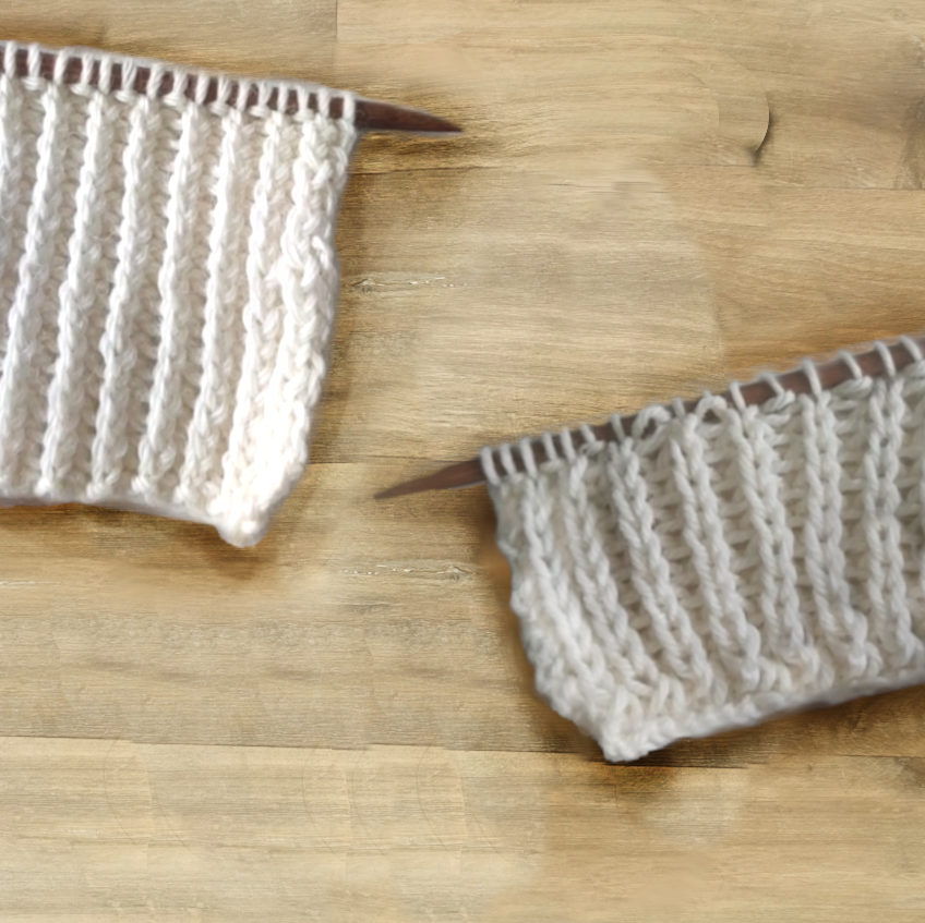 Les différentes variations des côtes | TerrifiKnits